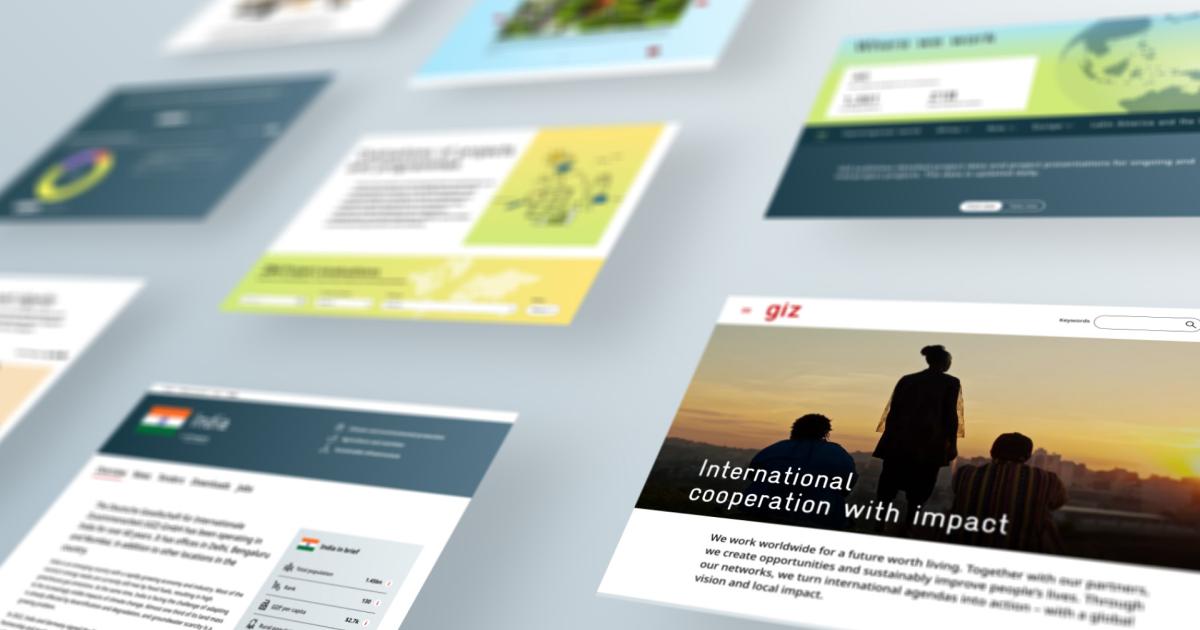 GIZ’s new website: more insights, more results | GIZ